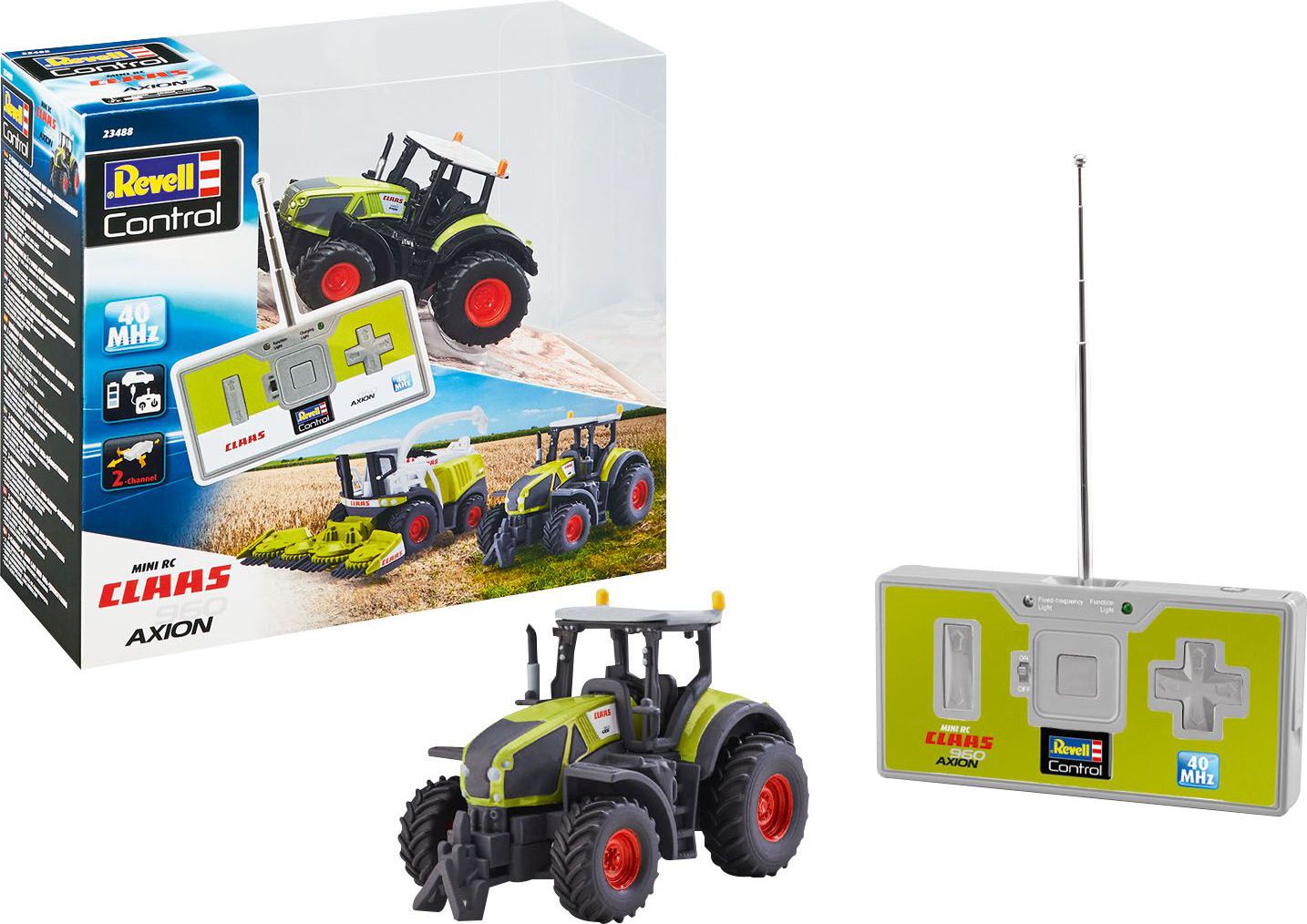 Revell Control - Mini RC Claas 960 Axion Traktor 4009803234885 | eBay